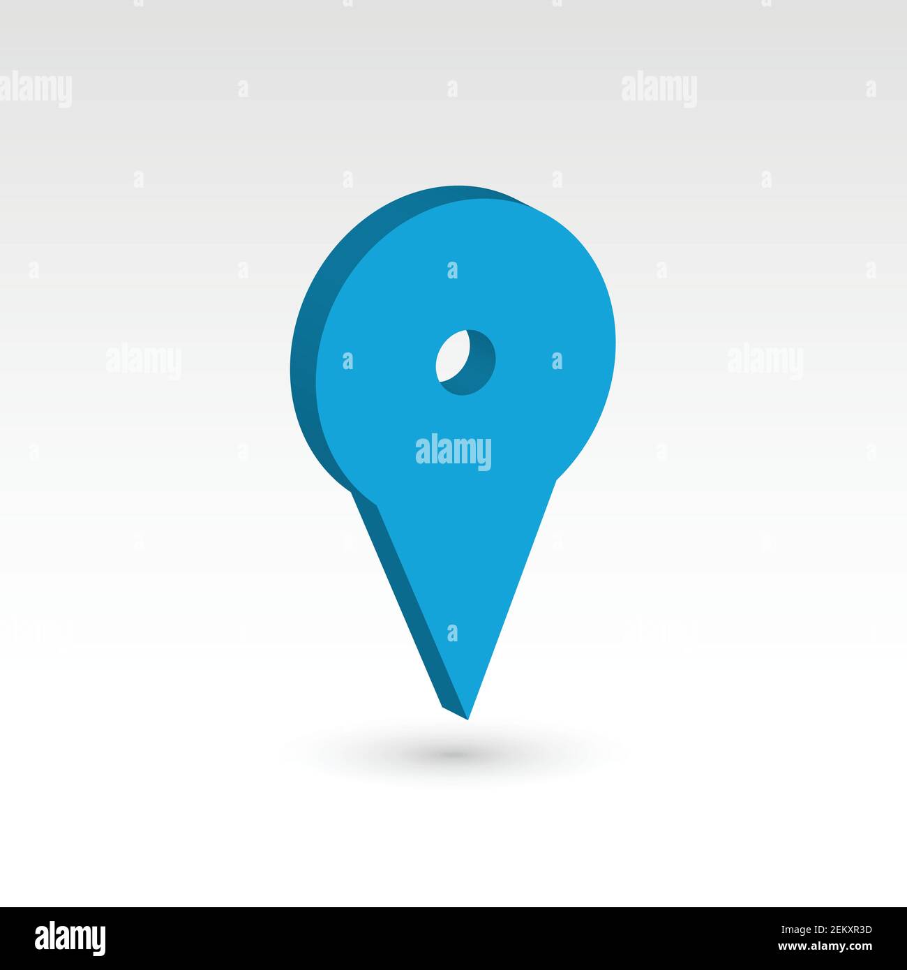 Map pointer - 3D vector object Stock Vector Image & Art - Alamy