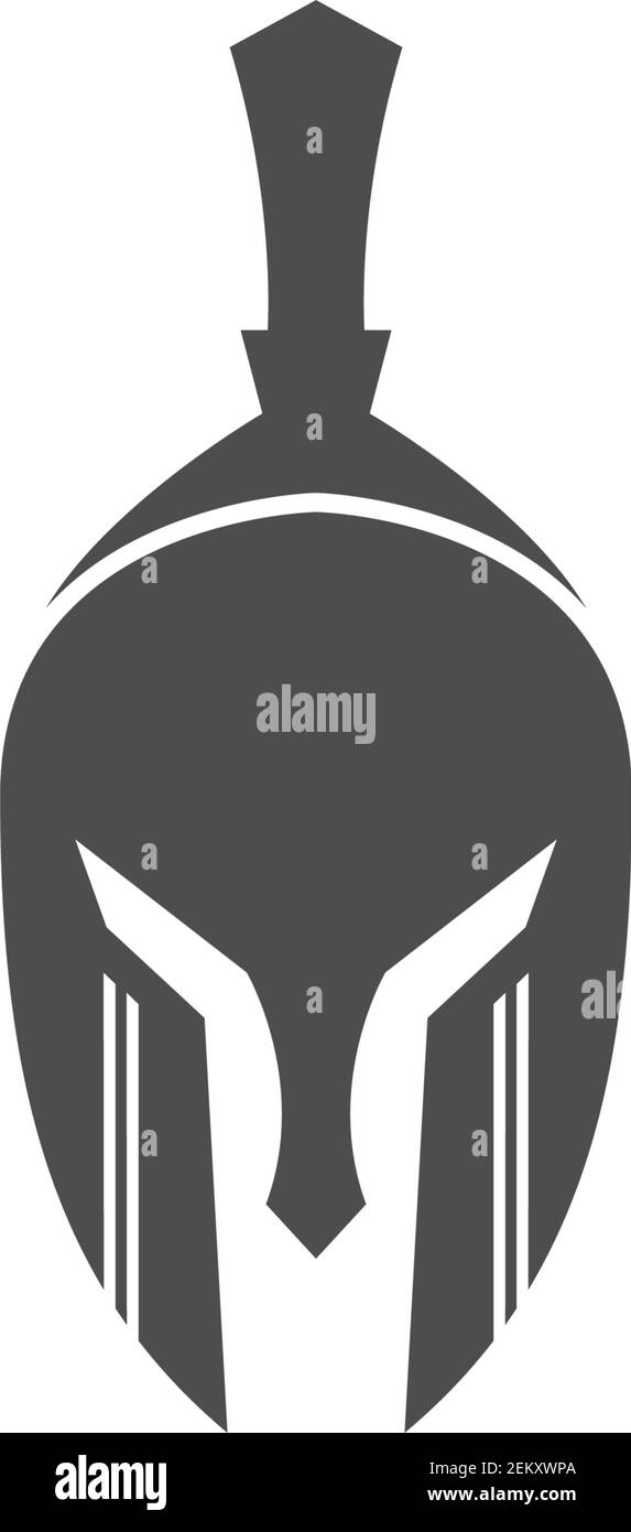 Gladiator head icon logo design concept vector illustration Stock ...