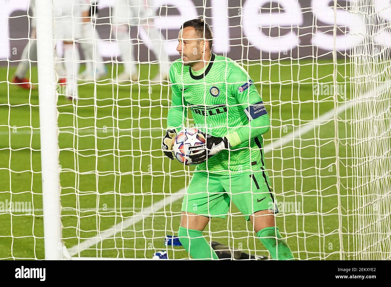 Football Club Internazionale Milano's Samir Handanovic dejected during ...