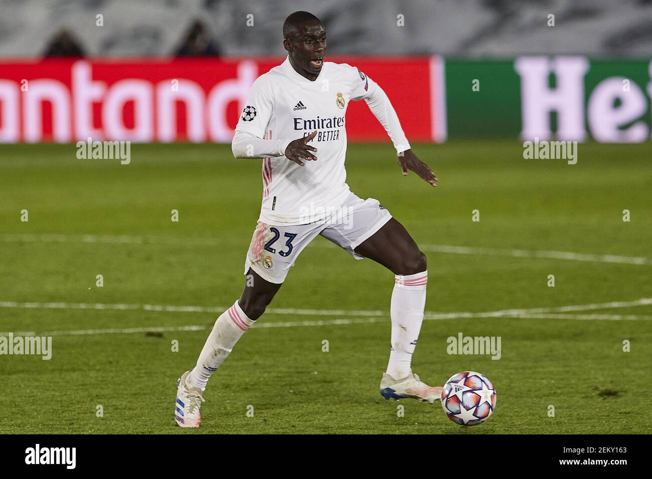 Ferland Mendy of Real Madrid during the Champions League match, Group B ...