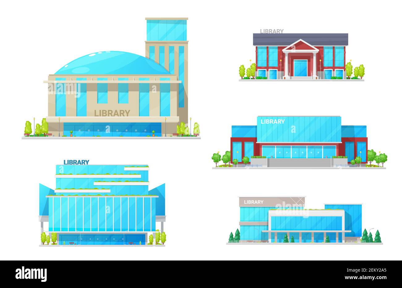 Office exteriors Stock Vector Images - Alamy