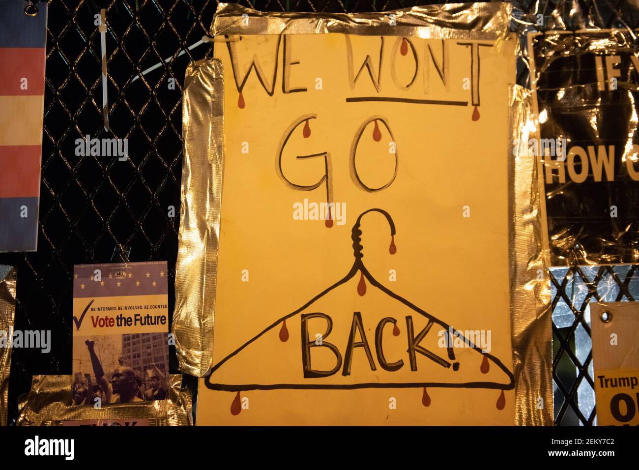 WASHINGTON D.C. NOVEMBER 4- General atmosphere in Black Lives Matter ...