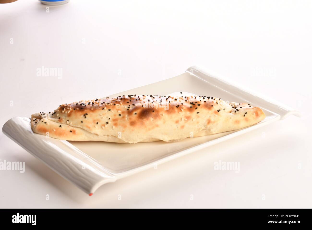 Arabic Traditional Ramadan , Kebab Roll Wrap , salad and hot pepper ...