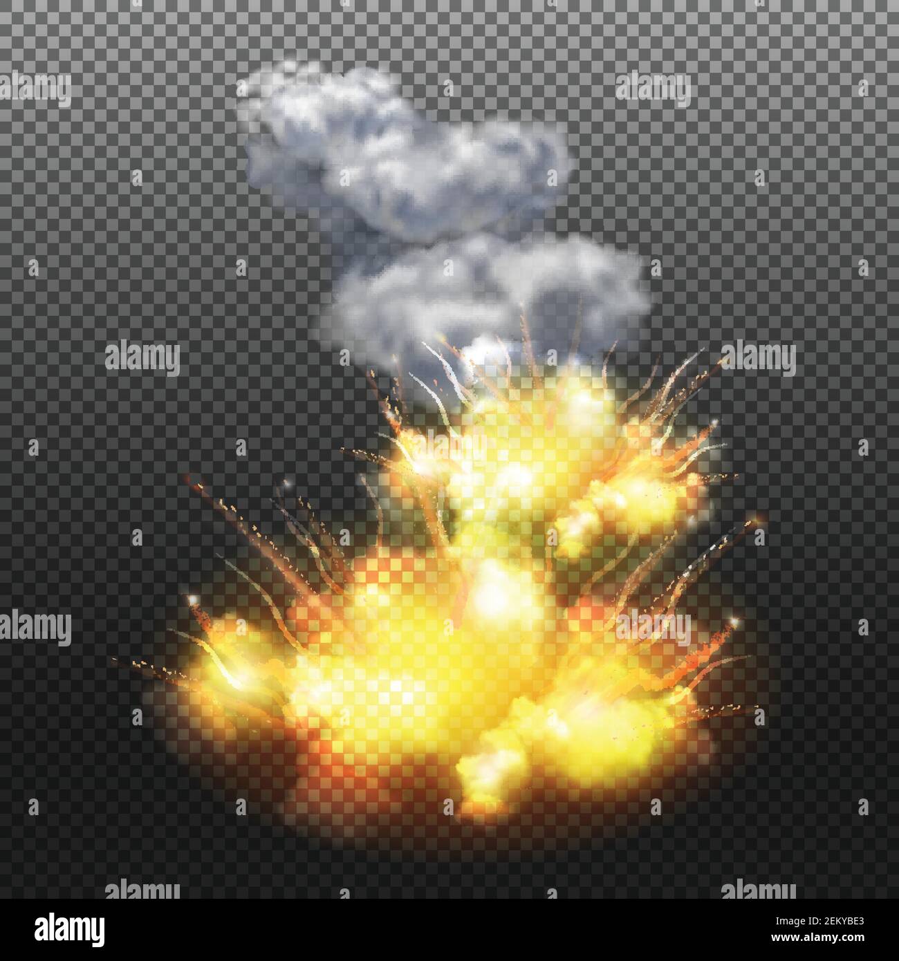 Dynamite bomb realistic composition hi-res stock photography and images ...