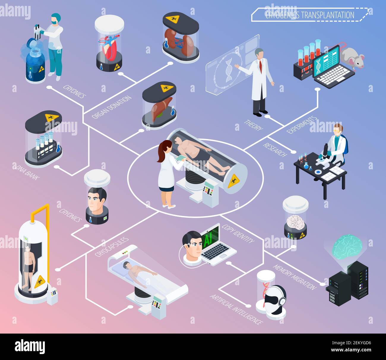 Cryogenics Stock Vector Images - Alamy
