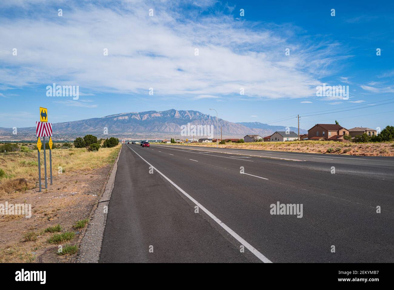 Highway on travel vacation. Hilly country road Stock Photo - Alamy