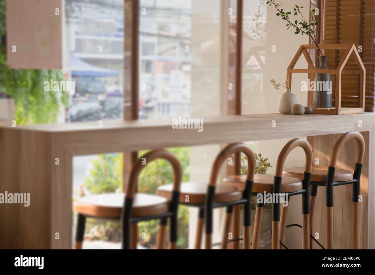 Cozy style coffee shop interior, stock photo Stock Photo - Alamy