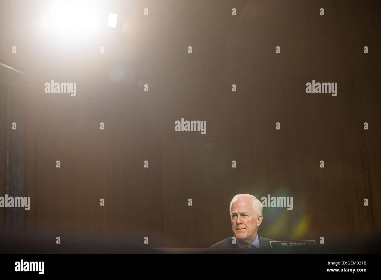 WASHINGTON, DC - NOVEMBER 10, 2020: Senator John Cornyn of Texas during ...
