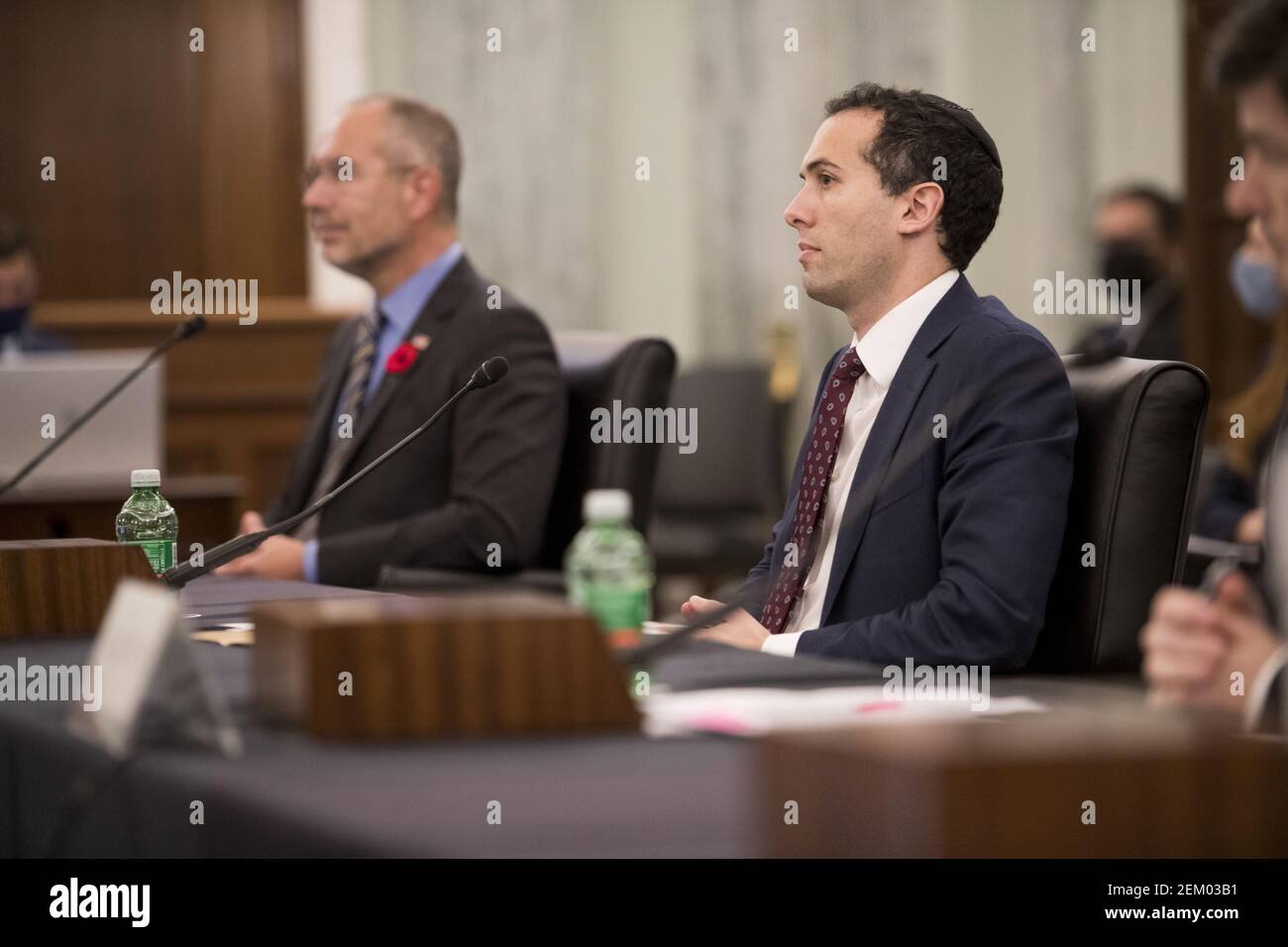 Daniel Huff appears during a Senate Commerce, Science, and ...
