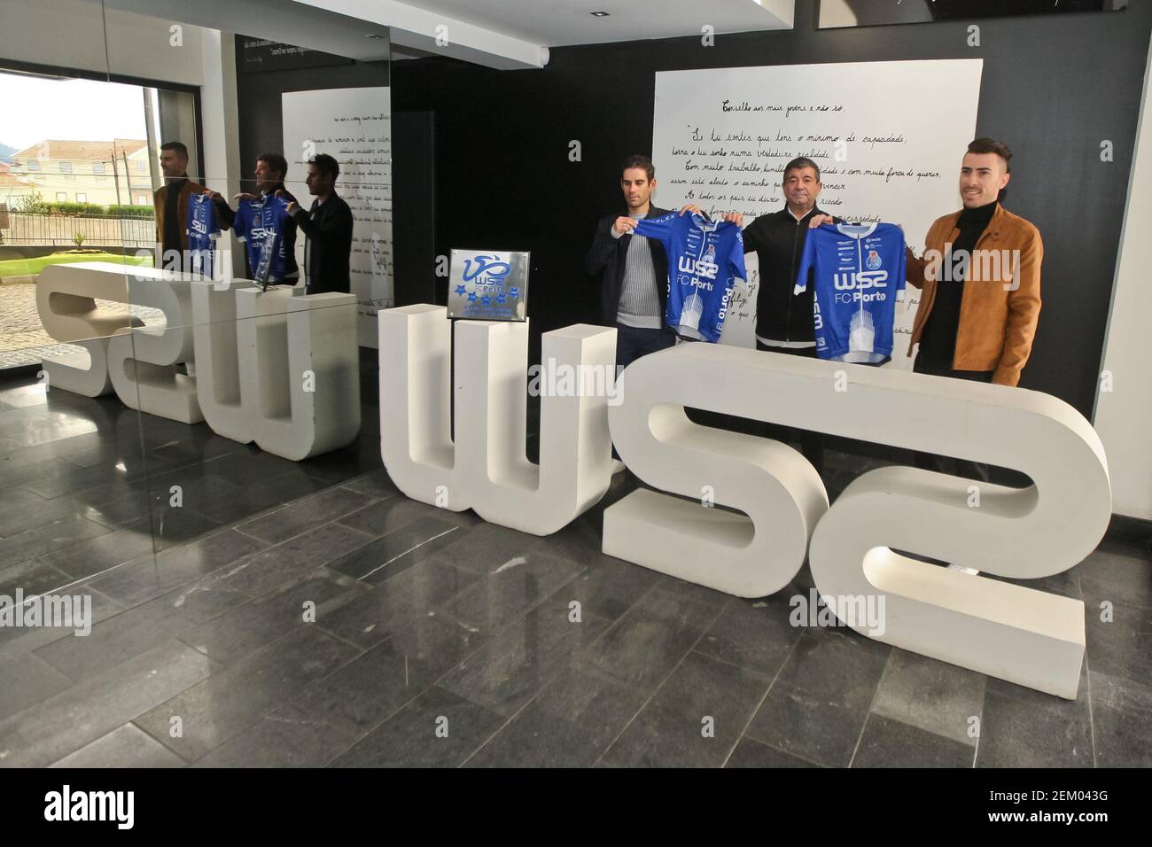 Felgueiras, 11/11/2020 - Adriano Quintanilha, owner of the W52 / FC Porto cycling team ...