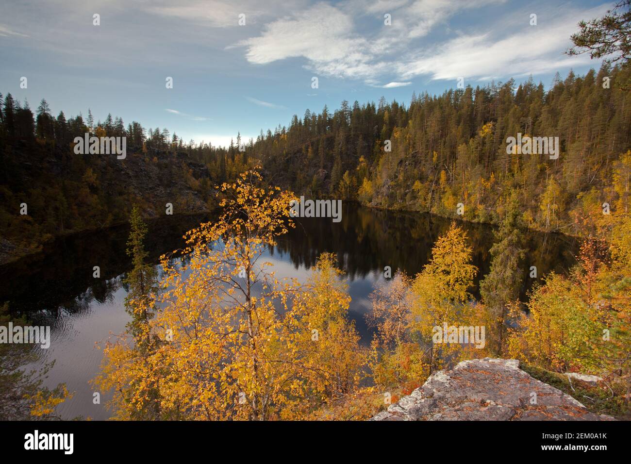 Saivo lake hi-res stock photography and images - Alamy