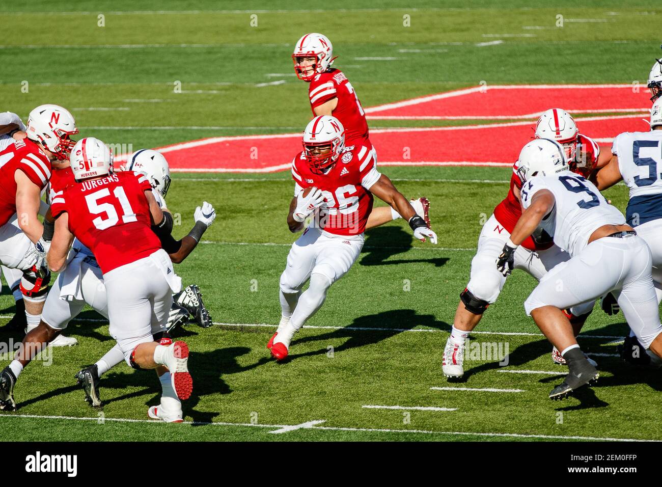 November 14, 2020 - Lincoln, NE. U.S. - Nebraska Cornhuskers ...