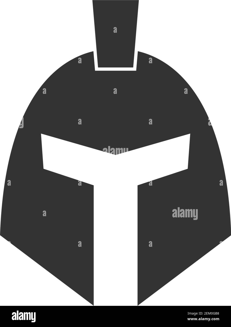 Gladiator head icon logo design concept vector illustration Stock ...