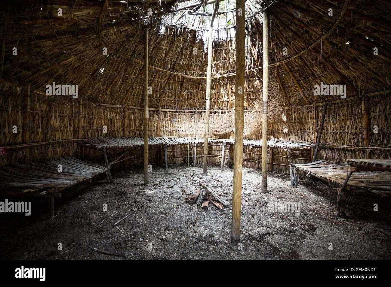 The Timucua village of Seloy is a model of how Native Americans would ...