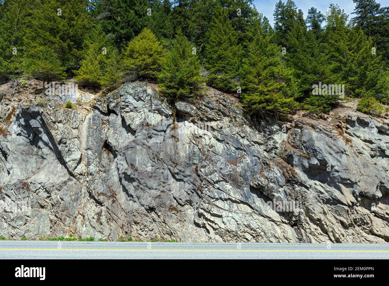Canada cliff granite wall hi-res stock photography and images - Alamy
