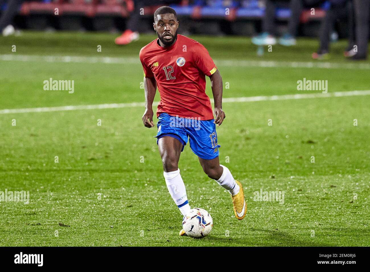 Joel Campbell of Costa Rica during the friendly match between Euskadi ...