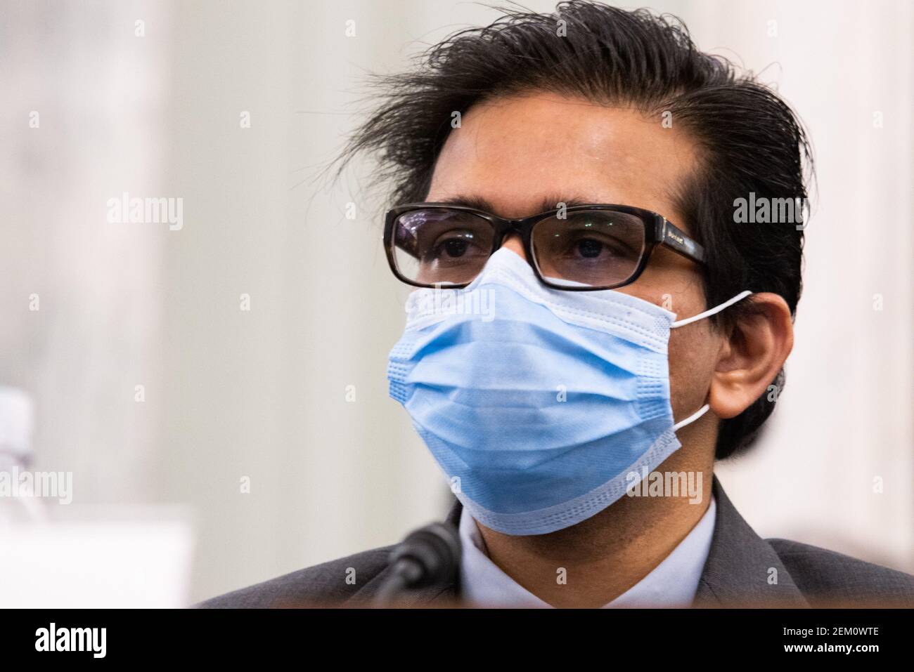 Ravi Bulusu, Founder, MolMas, testifies on Capitol Hill, Tuesday ...