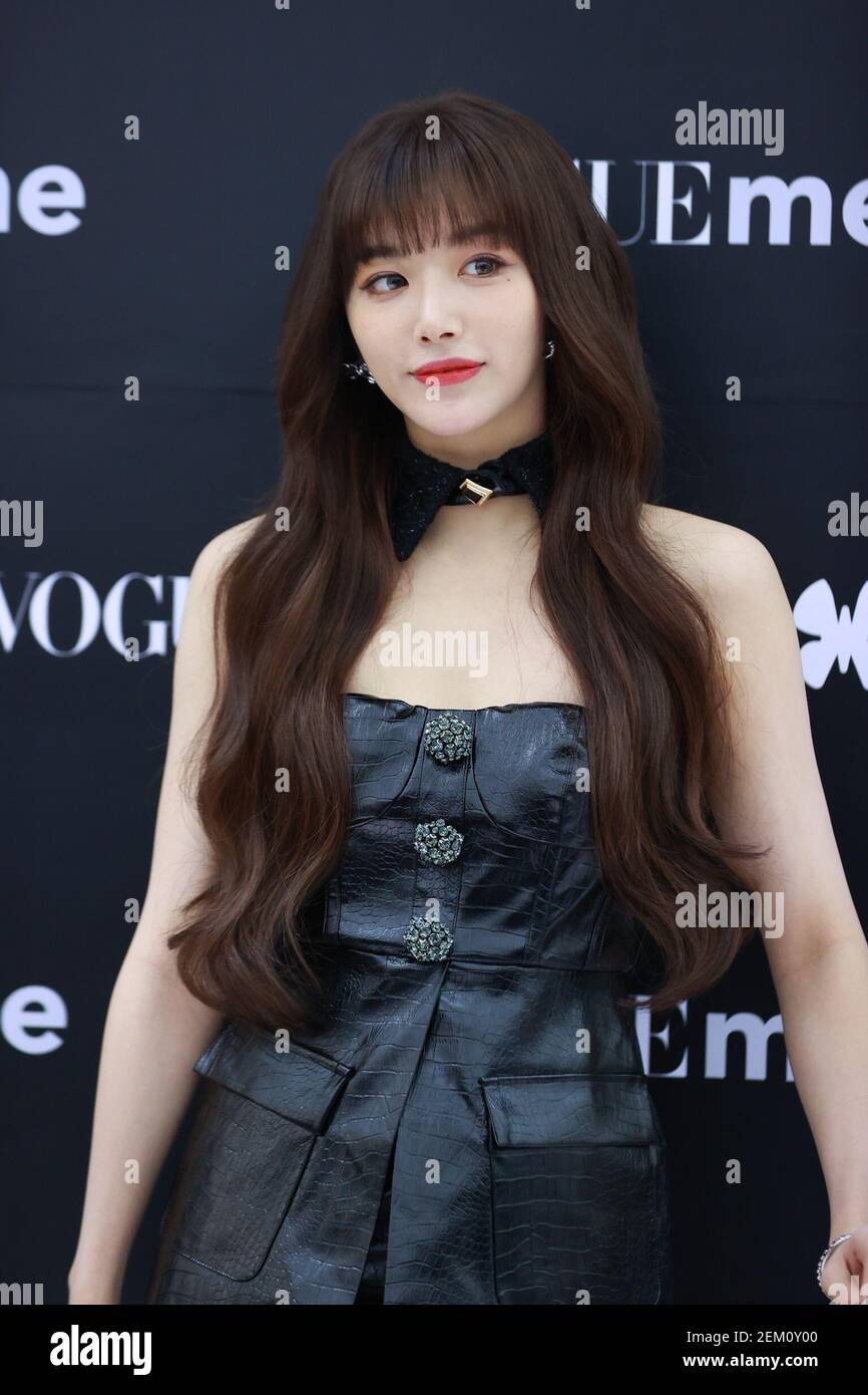 Chinese singer Kong Xue'er attends VOGUE ME event in Shanghai, China ...