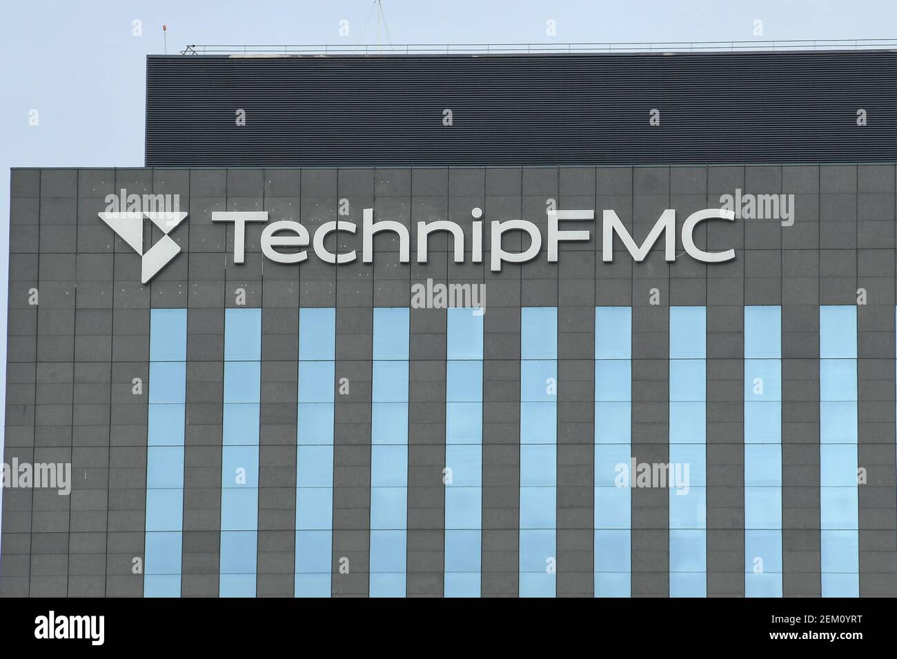 Siege social de TechnipFMC a La Defense, quartier d affaires situe dans ...