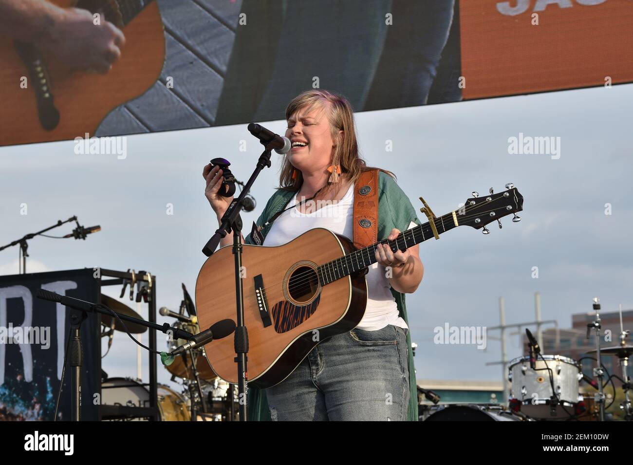 Courtney Patton with the band Courtney Patton and Jason Eady performs ...