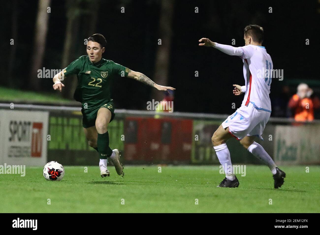 Danny McNamara of Ireland during the Under21 Championship qualifying ...