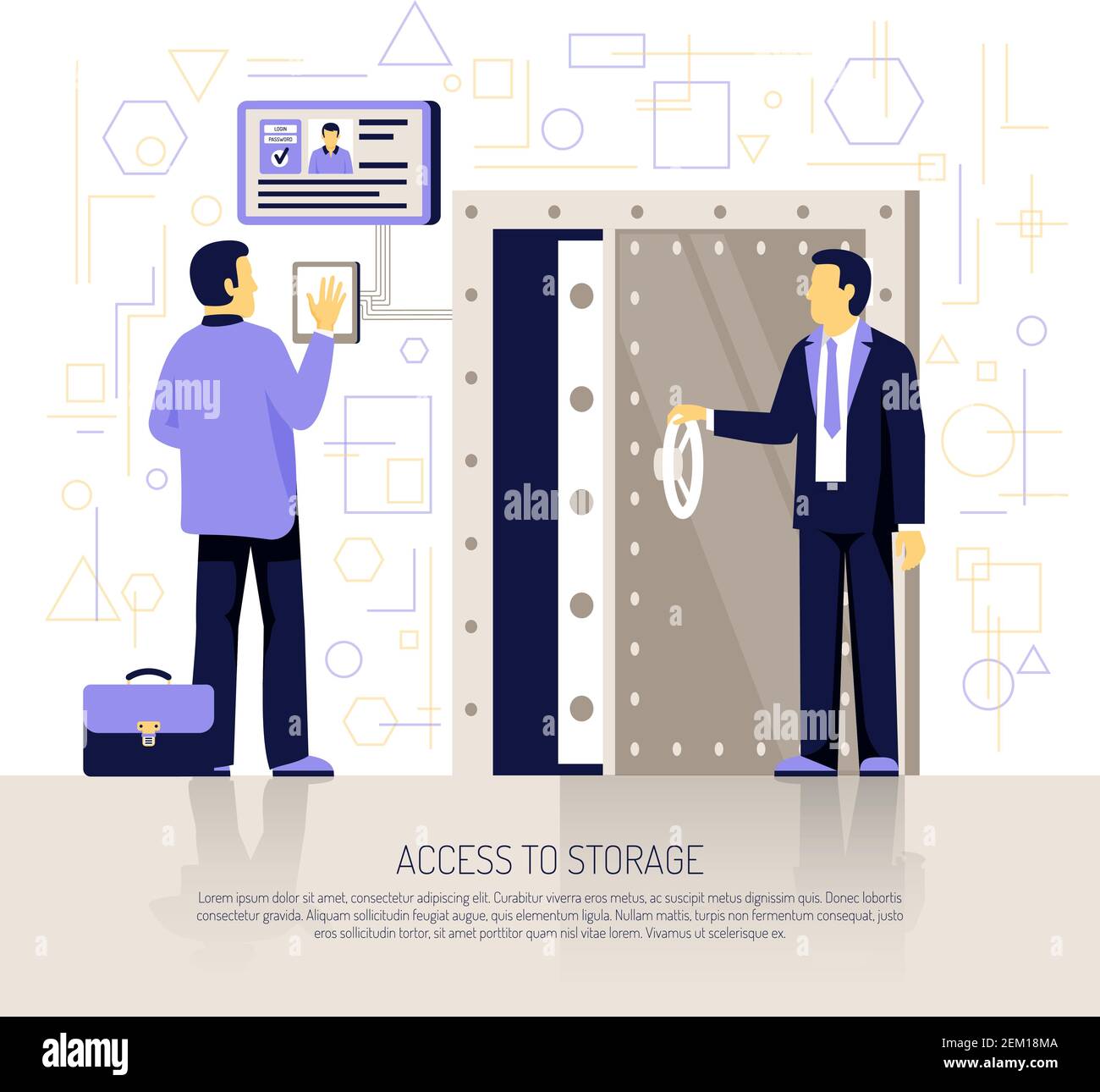 Automated biometric identification system hi-res stock photography and ...