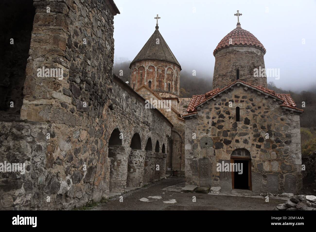 The political situation in Nagorno-Karabakh. Dadivank Monastery Complex ...