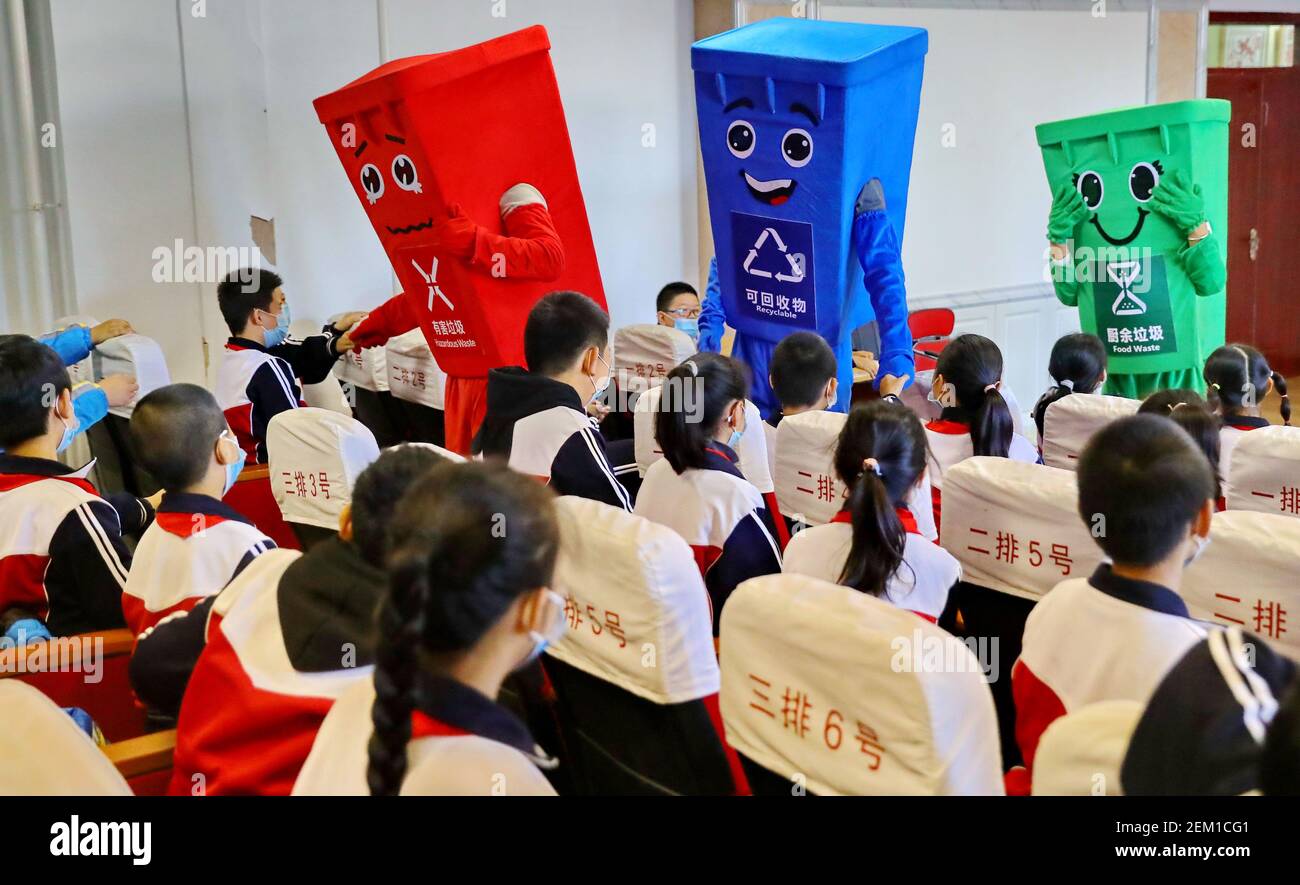 Hebei, CHINA-Tiexili Primary School, Haigang District, Qinhuangdao City ...