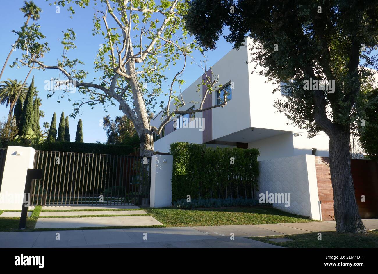 Beverly Hills, California, USA 23rd February 2021 A general view of ...