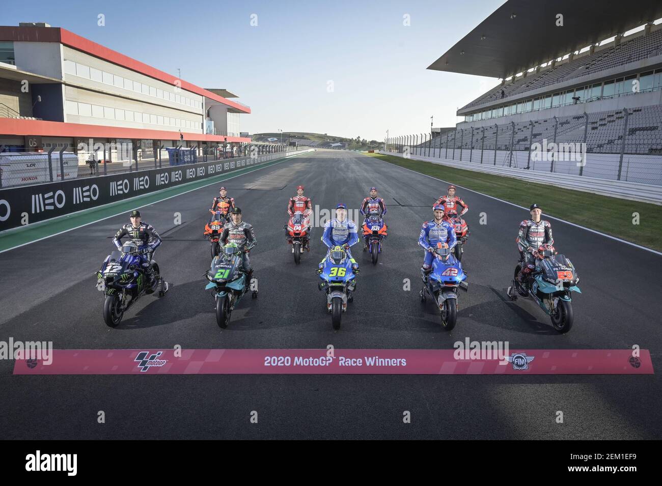 Nine different winners in the premier class of MotoGP - equalling the ...