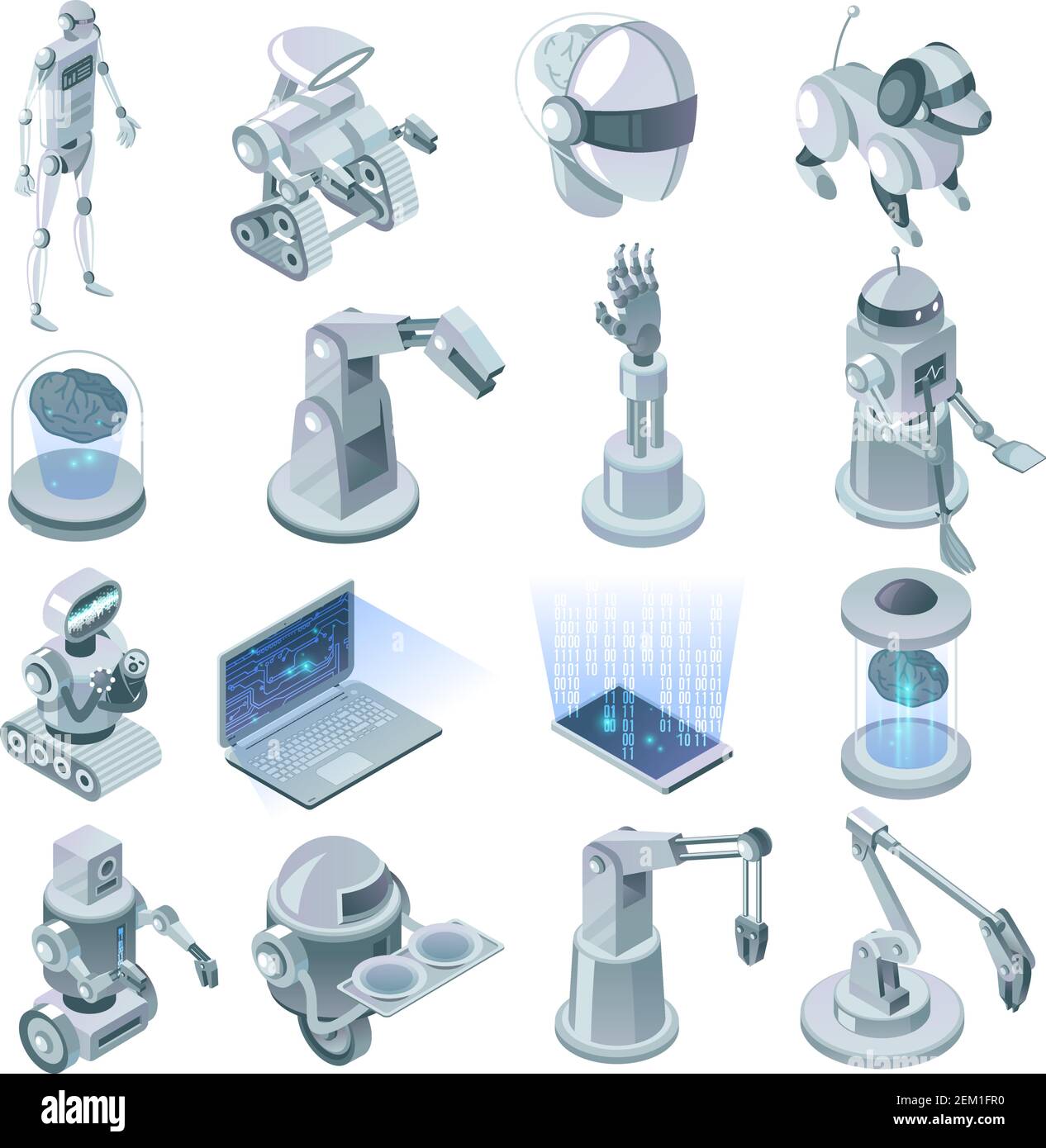 Cybernetic elements Stock Vector Images - Alamy