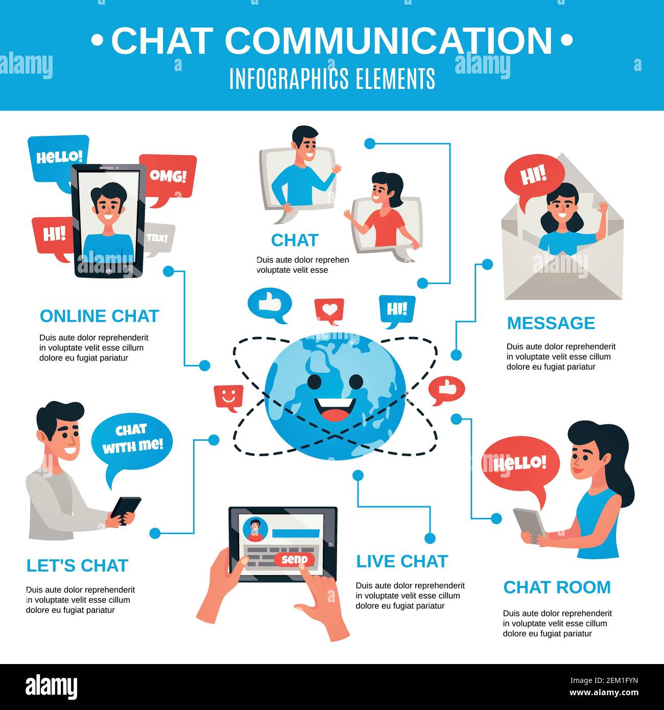 Effective private and business interactive communication with life chat ...