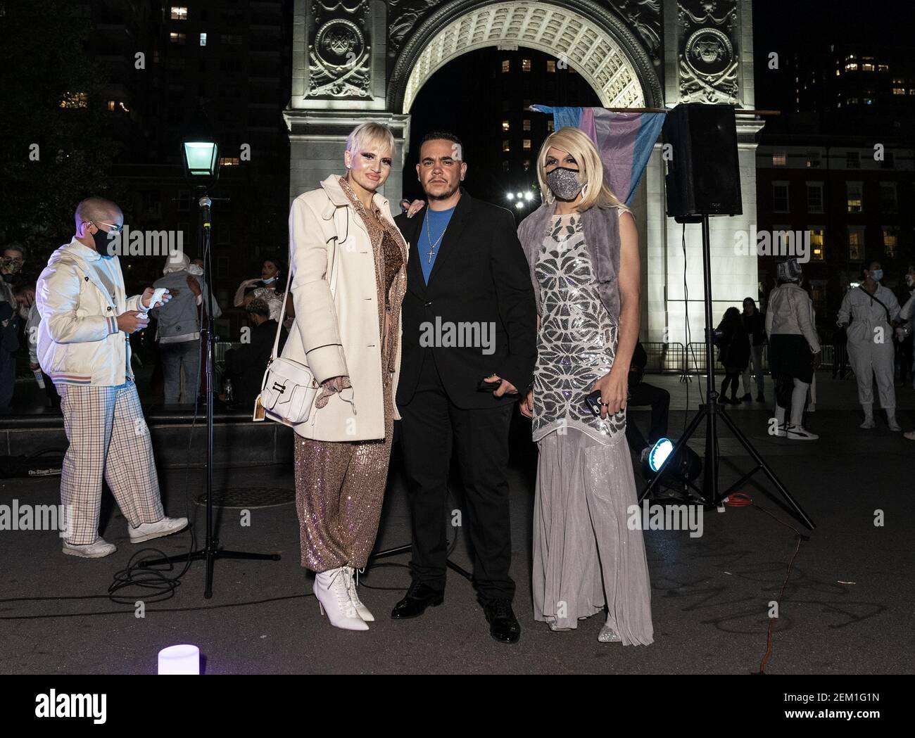 People rally and hold vigil on transgender day of remembrance to ...