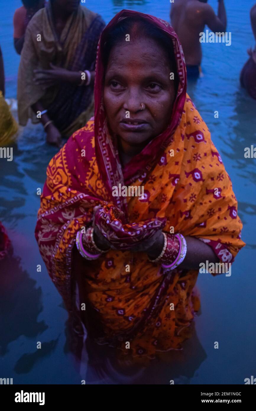 A vedic festival of Hindus dedicated to the worship of Sun God and ...