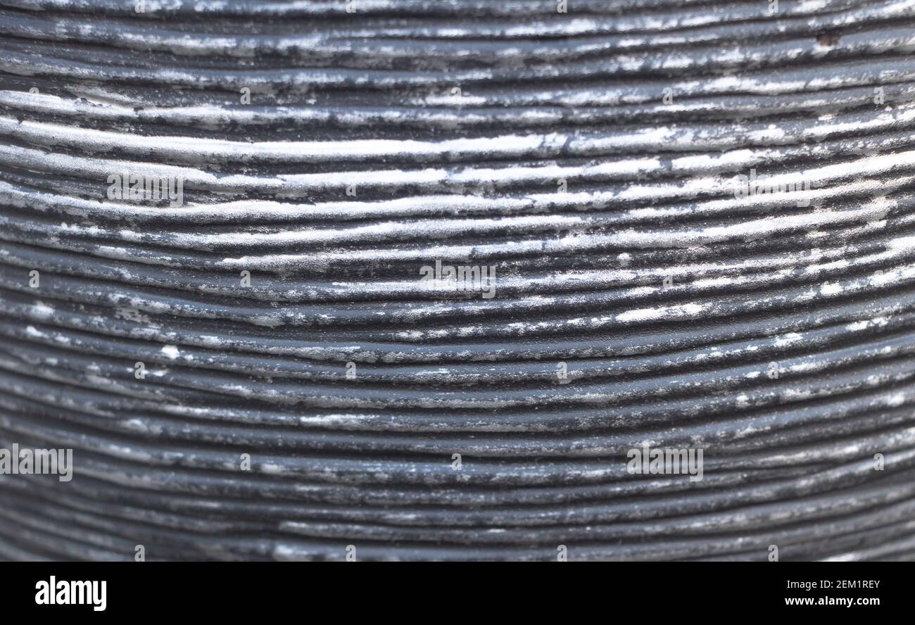 The texture of the wall of a pot - grey mixed with white color Stock ...