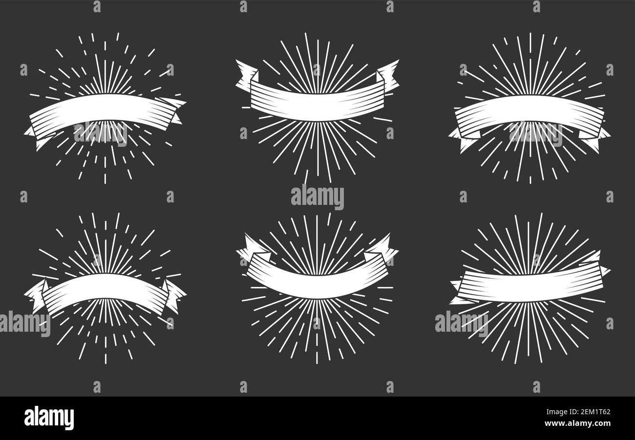 Hipster Banner Vector