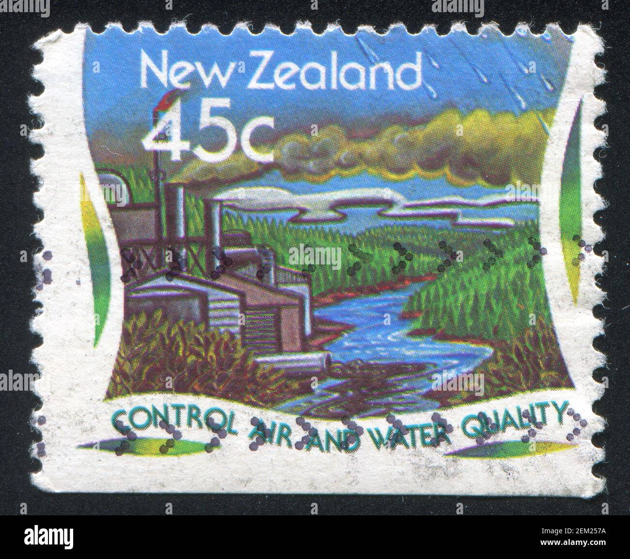 NEW ZEALAND - CIRCA 1995: stamp printed by New Zealand, shows ...