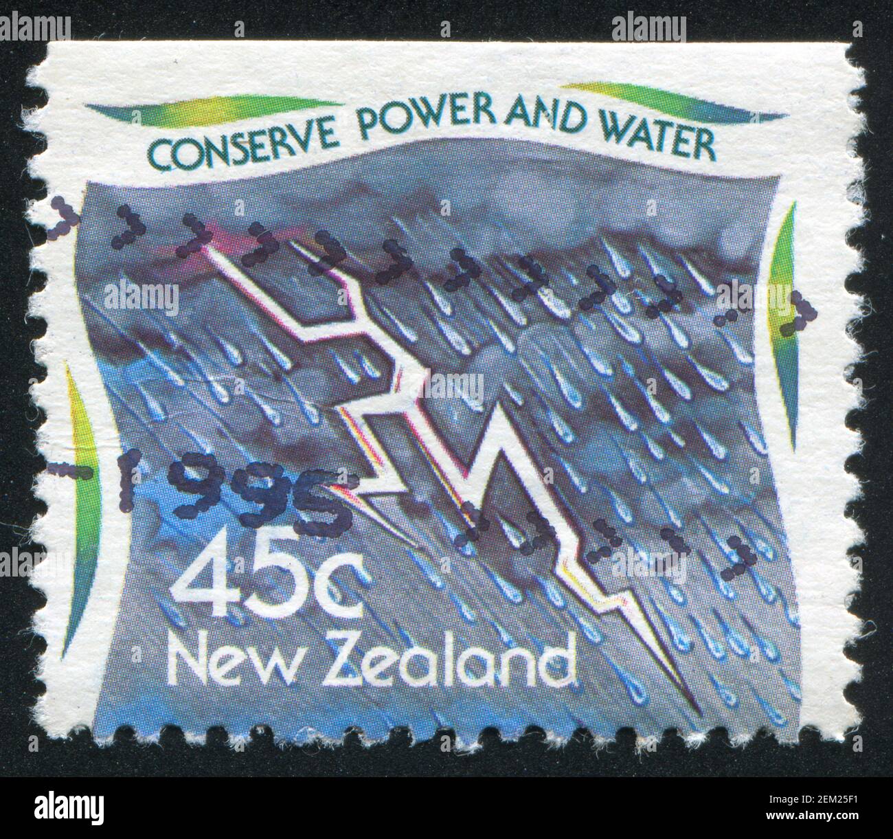 NEW ZEALAND - CIRCA 1995: stamp printed by New Zealand, shows ...