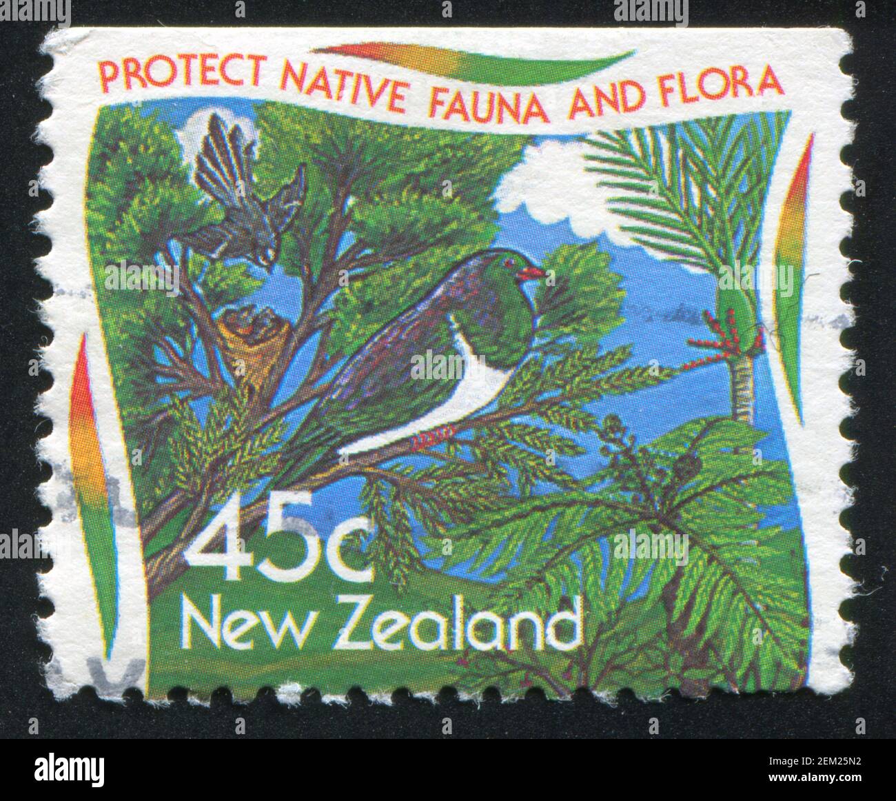 NEW ZEALAND - CIRCA 1995: stamp printed by New Zealand, shows ...