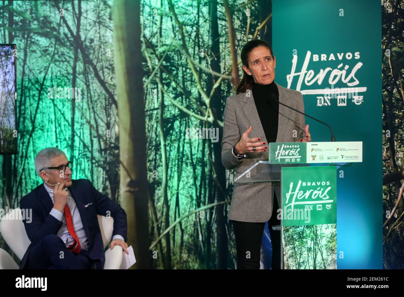 Lisbon, 25/11/2019 - JN, DN and TSF Conference: Bravos Heroes. PatrÃ ...