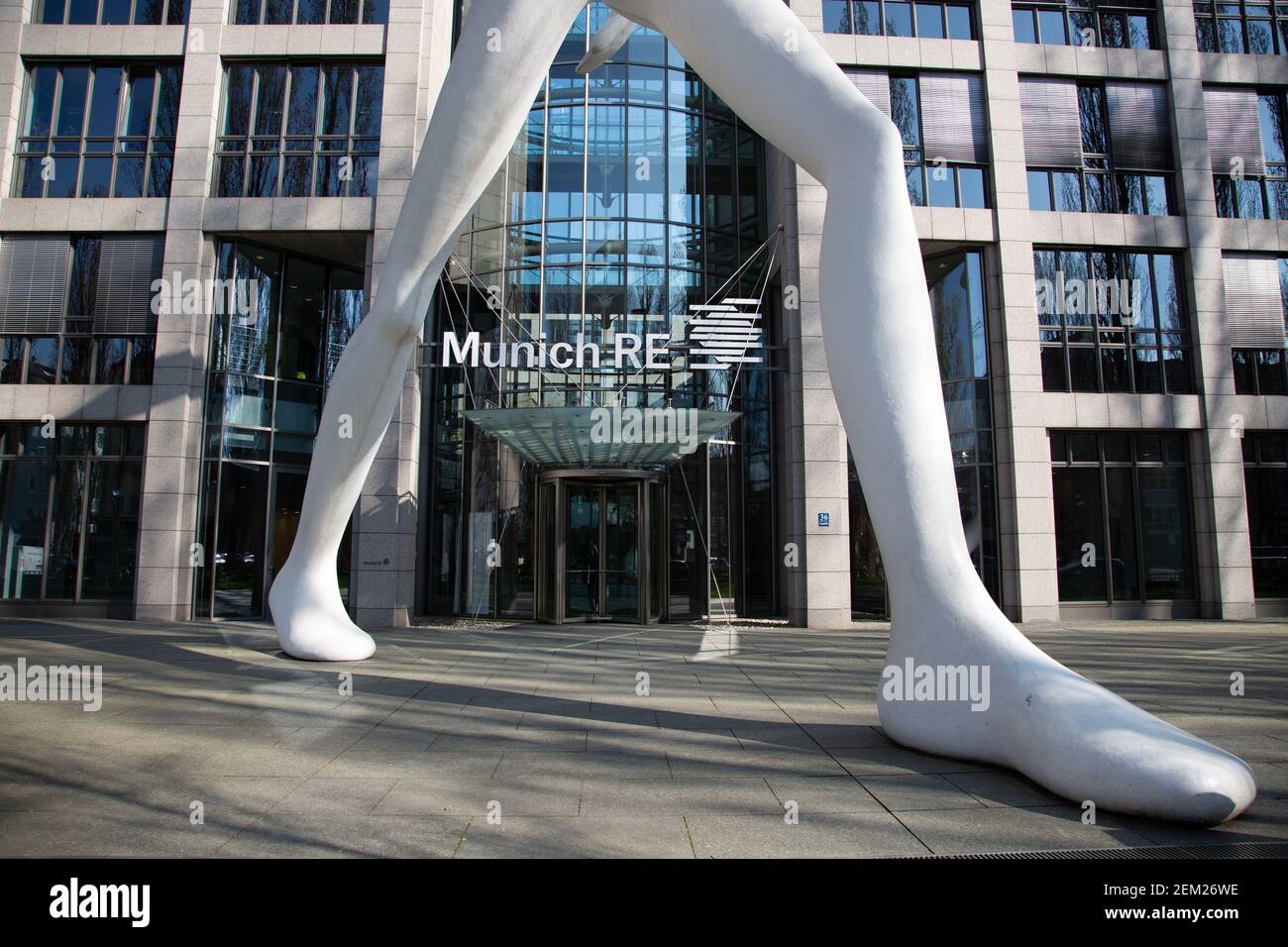 The HQ of the Munich Re. The Munich Re is the largest reinsurance in ...