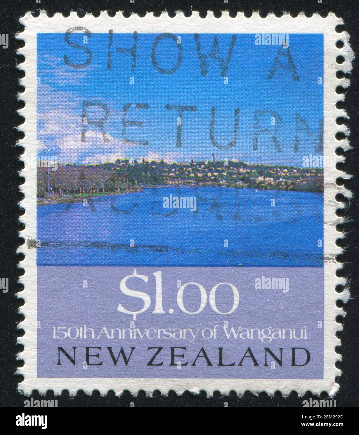 NEW ZEALAND - CIRCA 1990: stamp printed by New Zealand, shows Durie ...