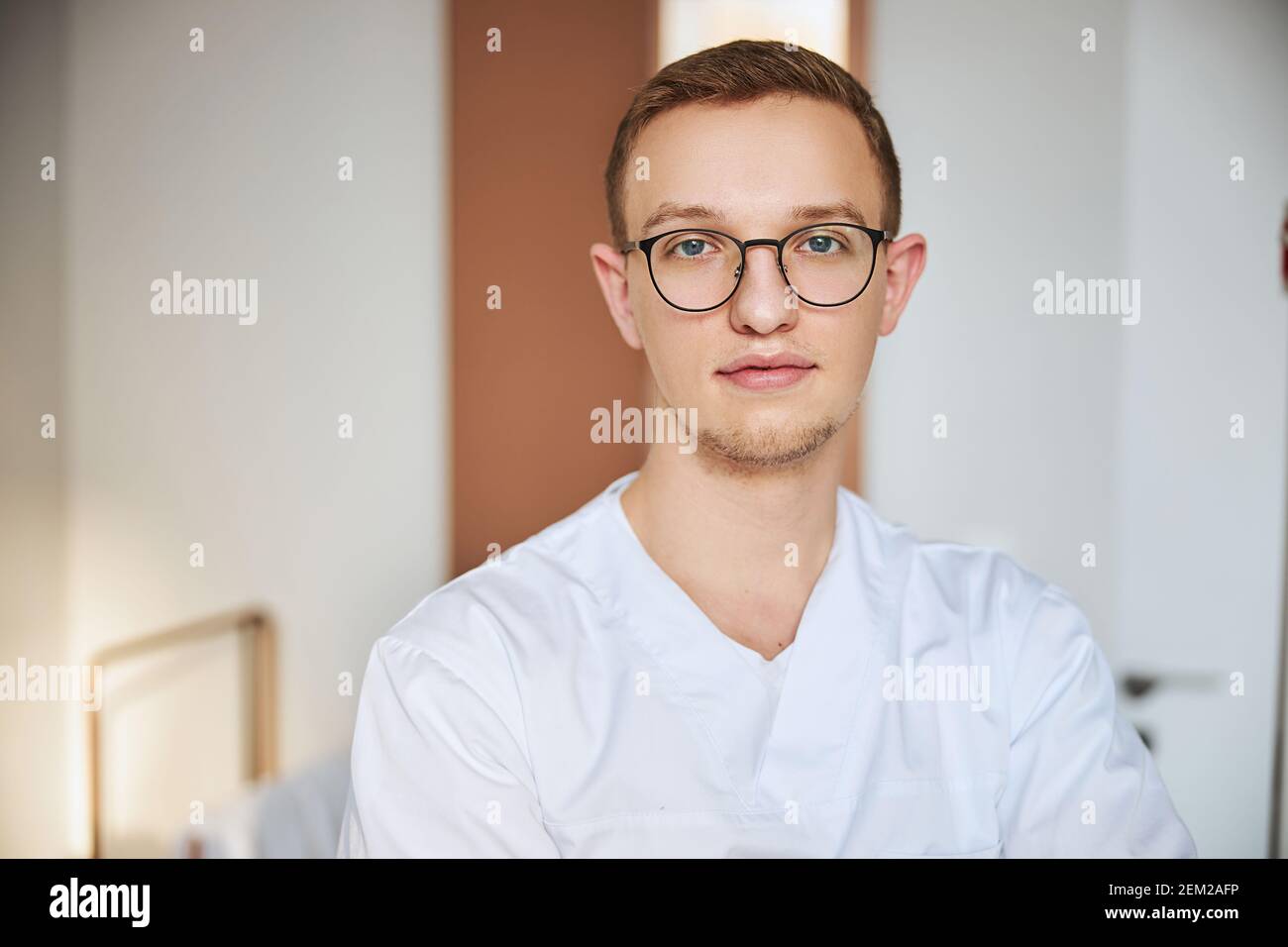 Bespectacled person hi-res stock photography and images - Alamy