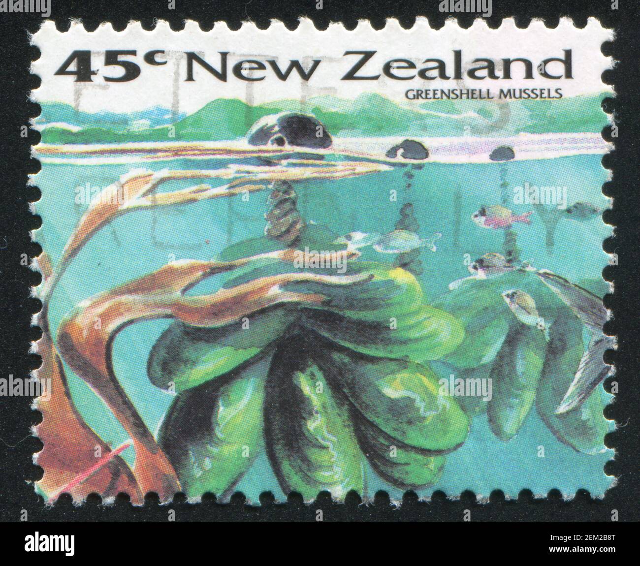 NEW ZEALAND - CIRCA 1993: stamp printed by New Zealand, shows ...