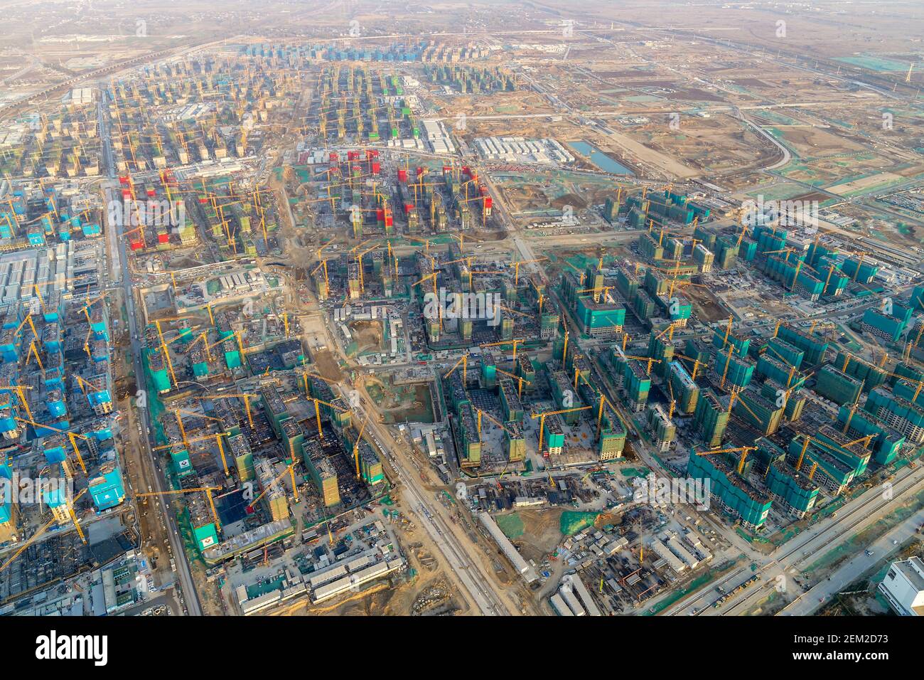 The latest site picture of the Rongdong area under construction in ...