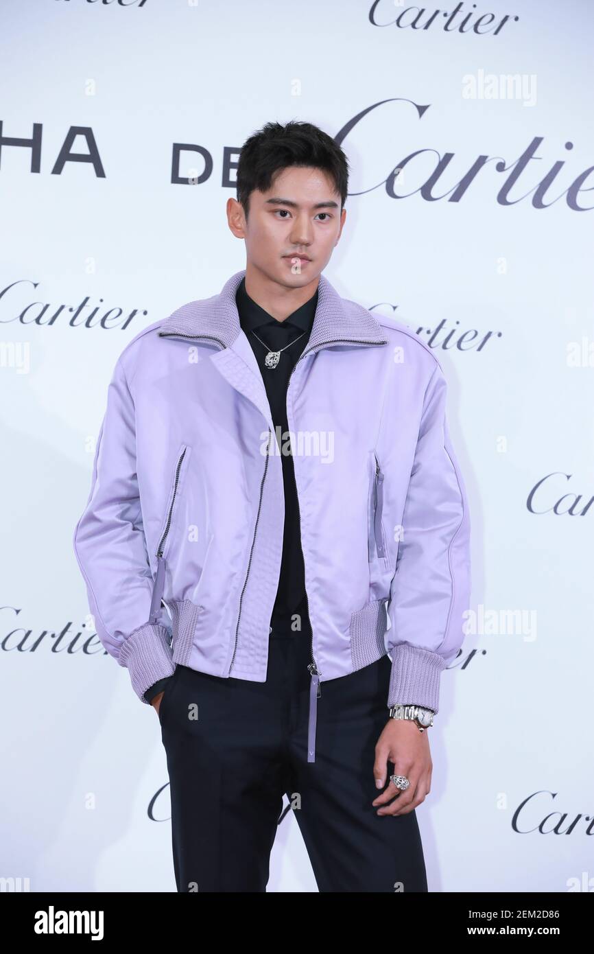 Chinese former competitive swimmer Ning Zetao attends a promotional ...