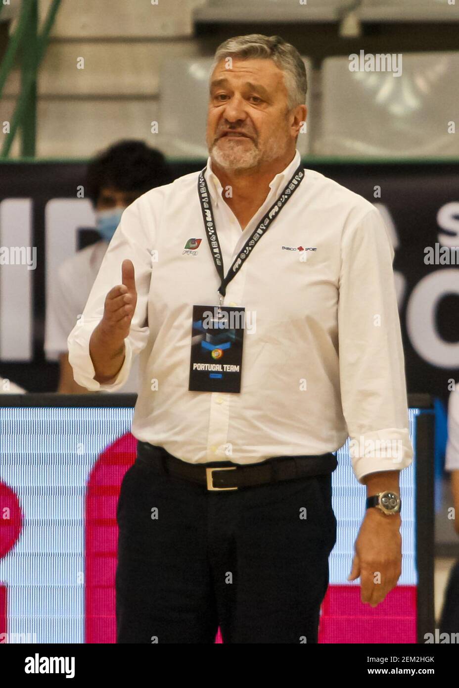 Matosinhos, 11/28/2020 -The Albanian Basketball Team received this ...