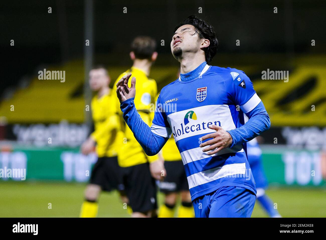 VENLO, 28-11-2020 , Stadium of VVV Venlo, Stadion de Koel, Dutch ...