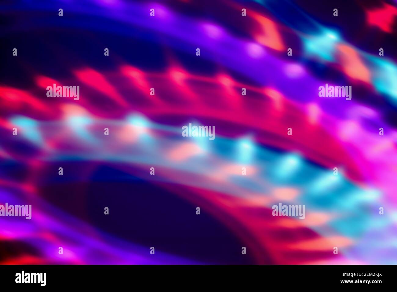 colorful neon light leaks on black background Stock Photo - Alamy