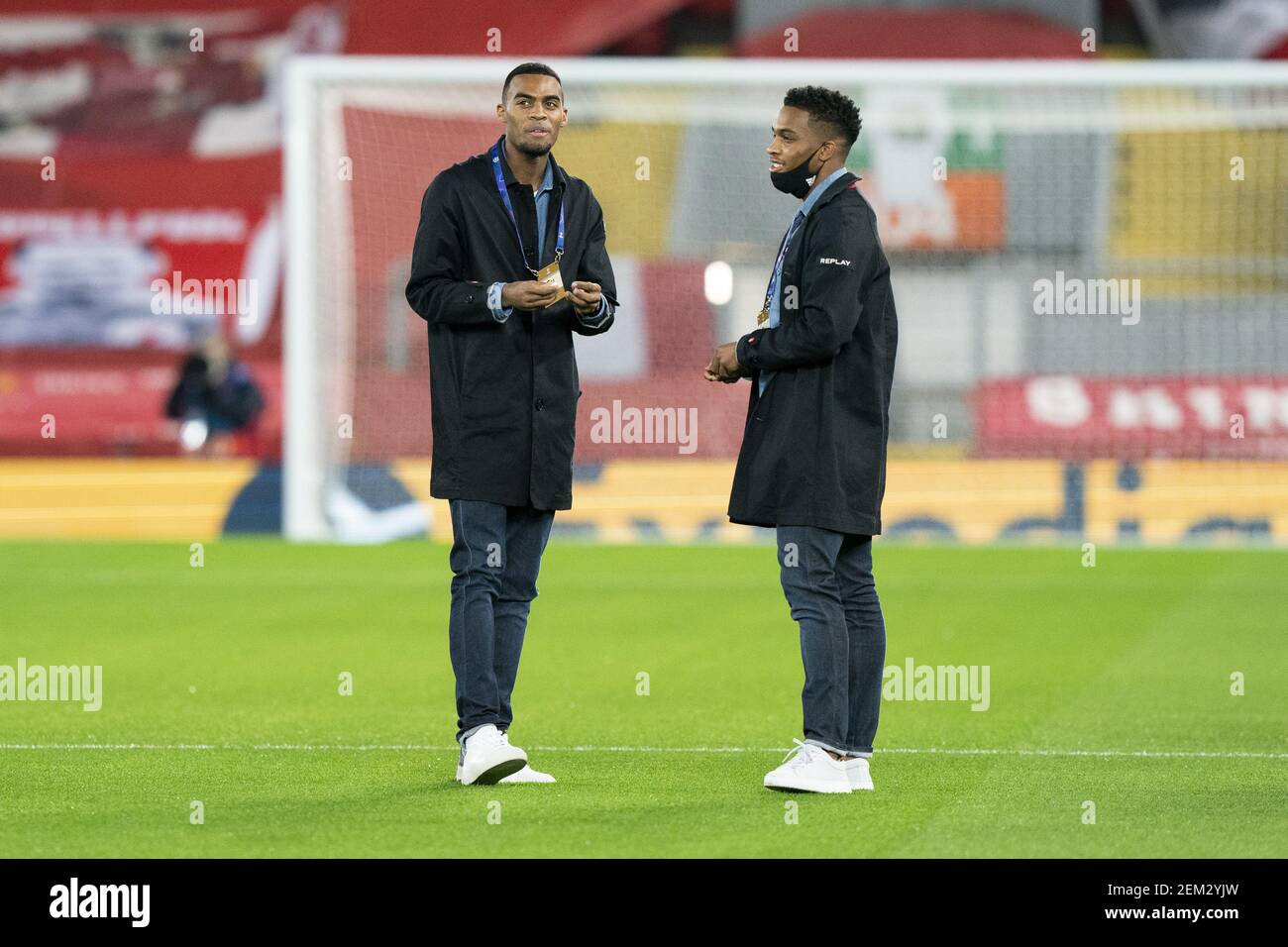 LIVERPOOL , 21-10-2020 , Anfield , UEFA Champions League , Group stage ...